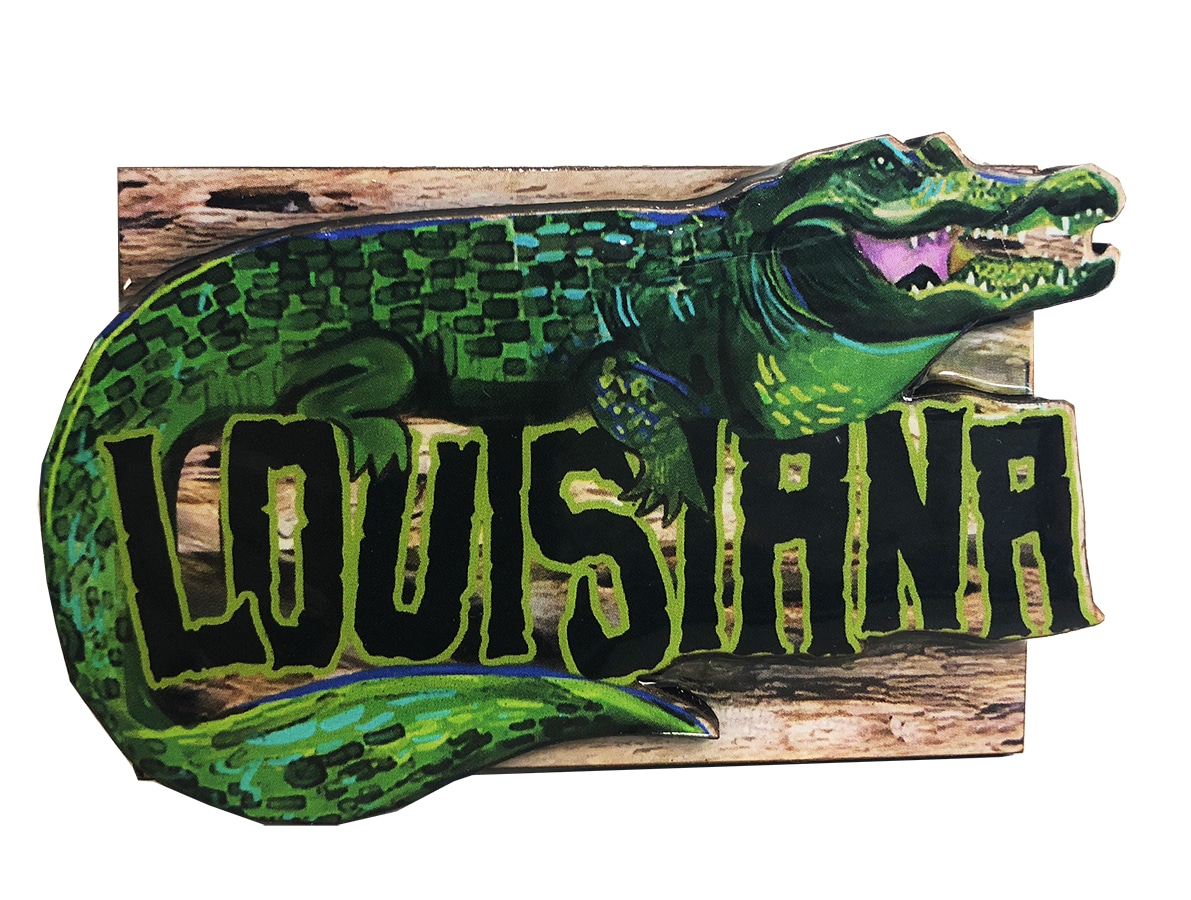 FANCY GATOR EPOXY MAGNET - United Gift and Novelty Company